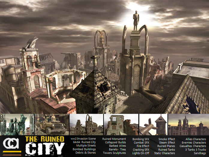 Second Life Marketplace - [CA] THE RUINED CITY